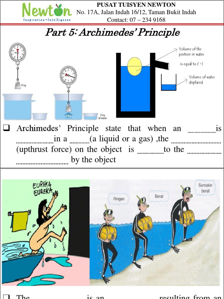 Forces and Pressure Part 56 Students | PDF | Buoyancy | Gases