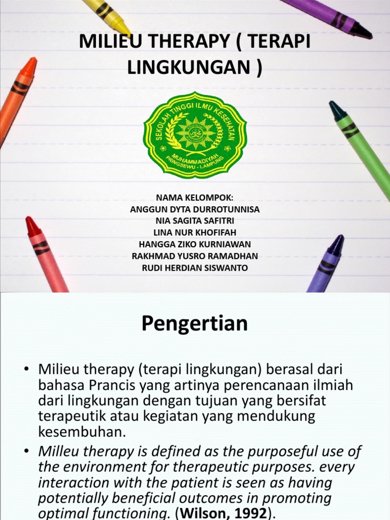 Milieu Therapy | PDF