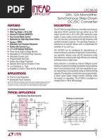 XL6009 DC DC Converter Datasheet | PDF | Inductor | Capacitor