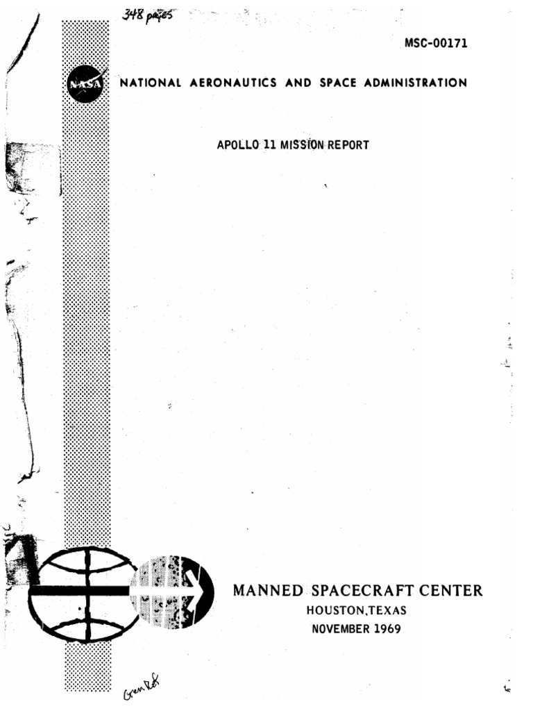 NASA Apollo 11 Mission Report PDF | PDF | Apollo Lunar Module | Apollo ...
