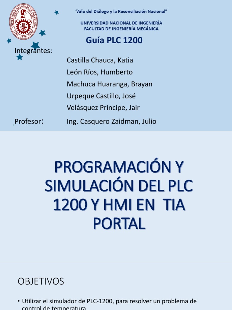 Programacion Y Simulacion de HMI y PLC en TIA Portal1 | PDF | Point and ...
