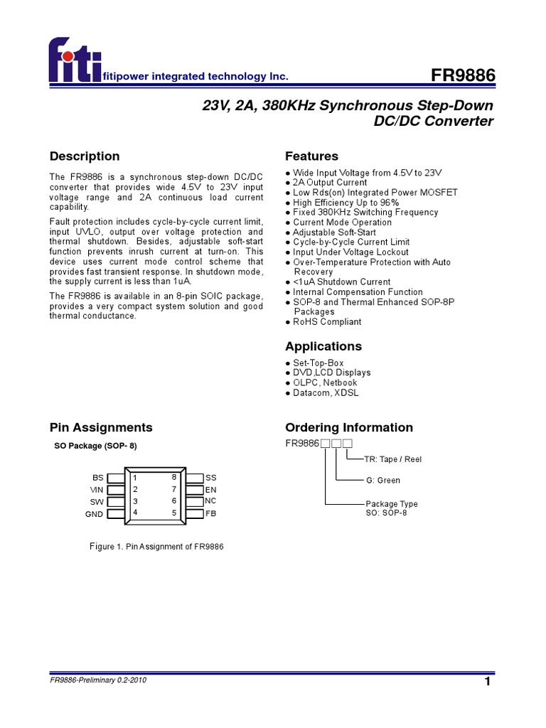 FR9886 | Capacitor | Amplifier