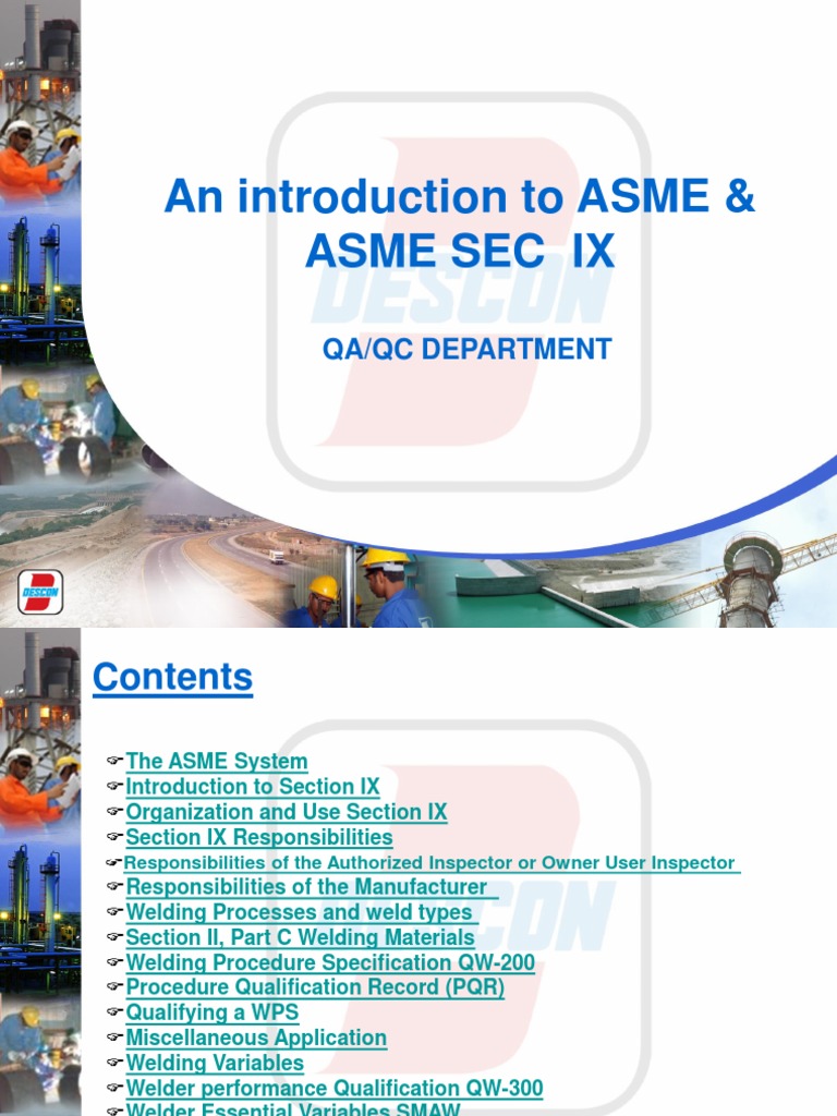ASME Section IX - Updated | PDF | Molybdenum | Welding