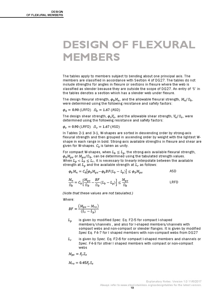 Design of Flexural Members | PDF | Bending | Beam (Structure)