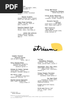 True Food Kitchen Dinner Menu | PDF | Wine Grape Varieties | Wine
