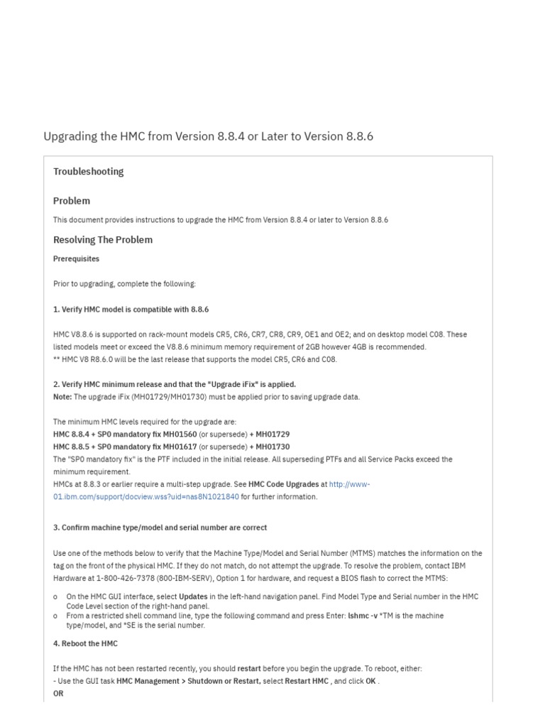 Upgrading HMC | PDF | File Transfer Protocol | Shell (Computing)