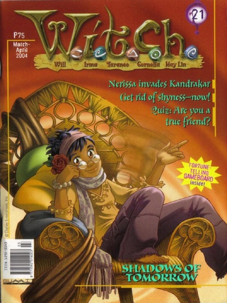 W.I.T.C.H Issue #21 Shadows of Tomorrow | PDF