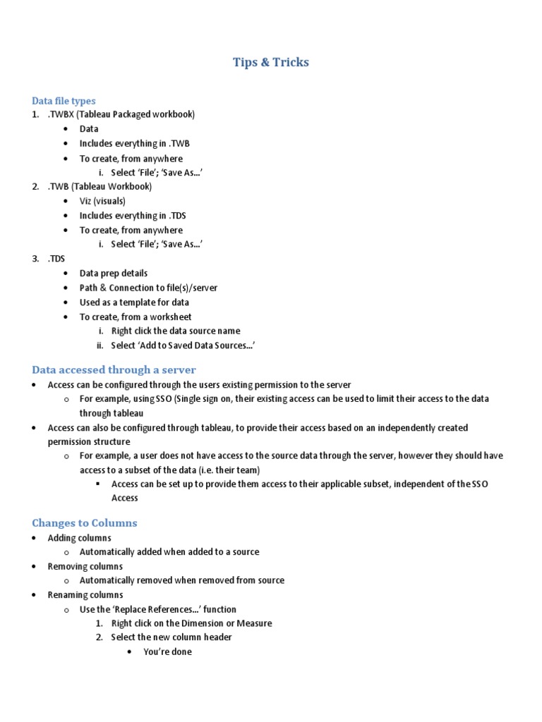 Tips and Tricks | PDF | Hyperlink | Information Technology Management