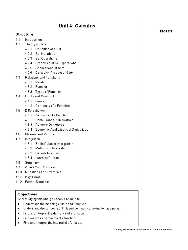 Calculus | PDF | Variable (Mathematics) | Function (Mathematics)
