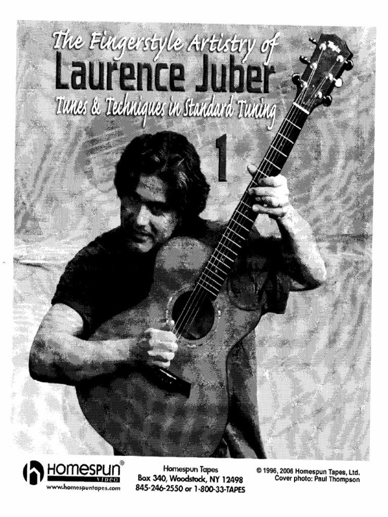 Laurence Juber Adventures in Fingerstyle Guitar Vol 1 | PDF | Acoustic ...