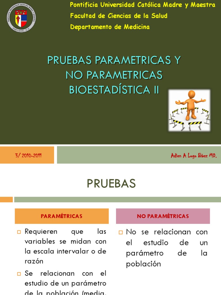 Pruebas Parametricas y No Parametricas PDF | PDF | Nivel de medida ...