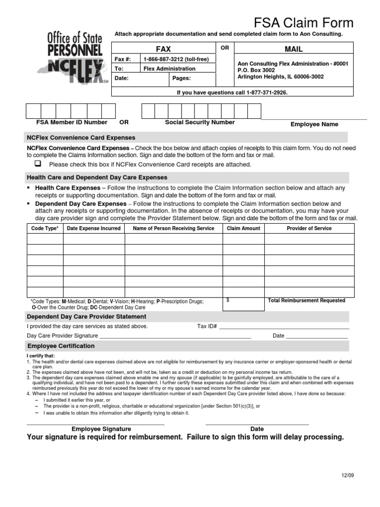 2010 Claim Form | PDF | Credit Card | Social Security Number