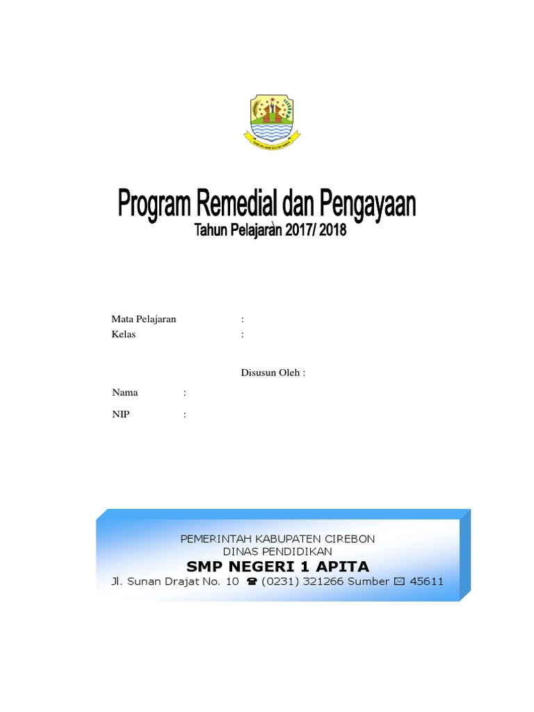 Program Remidial Dan Pengayaan | PDF