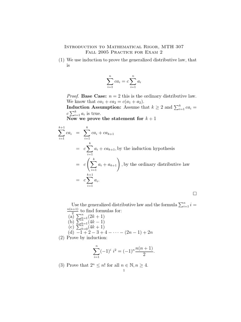 Prac E2 F05 | PDF | Logical Consequence | Teaching Mathematics