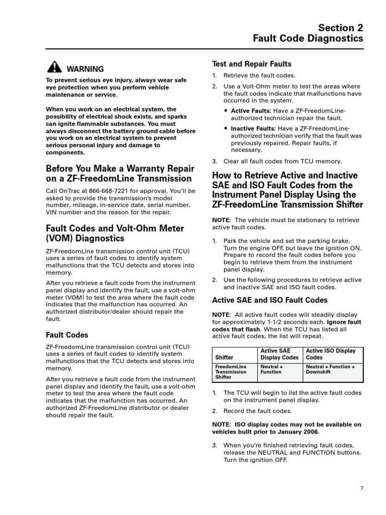 2011-06-17 152824 Freedom Line Codes | PDF | Manual Transmission ...