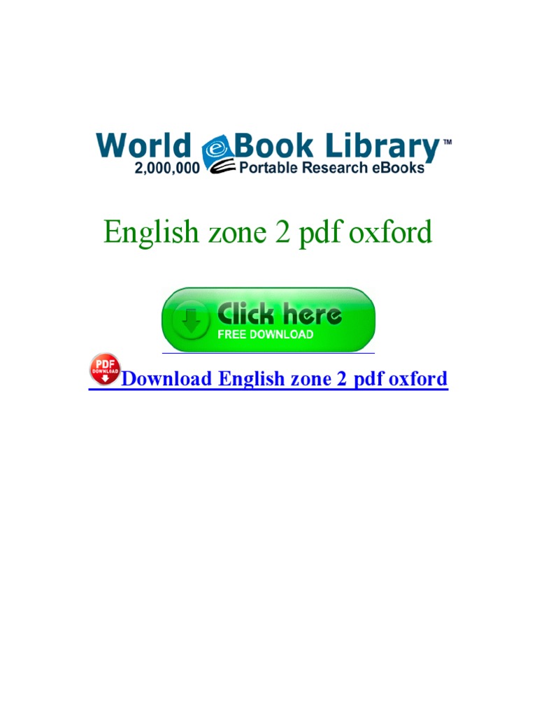English Zone 2 PDF Oxford PDF | PDF | Microsoft Windows | Windows Xp