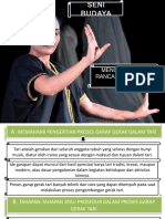 Gerak Imitatif: Gerakan Tari Yang Meniru Bentuk, Aktivitas, Atau | PDF