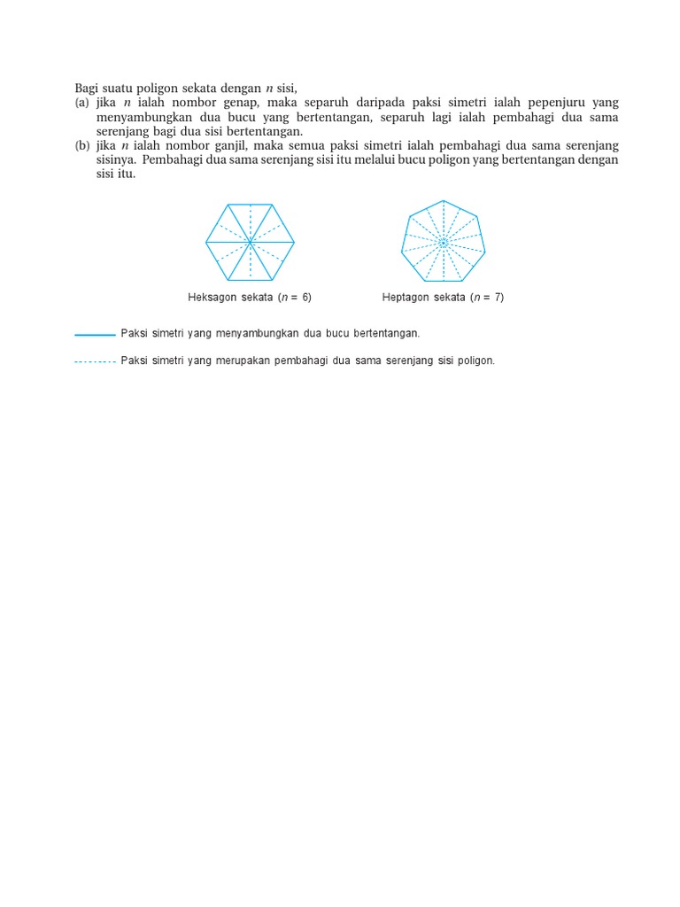 Bab 4 Poligon Sekata | PDF