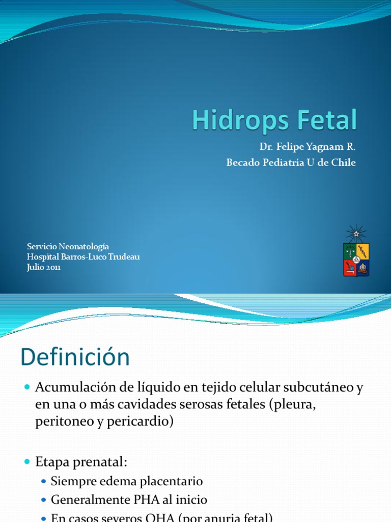 Hidrops Fetal PDF | PDF | Edema | Vena