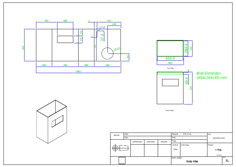 Ukuran Mist Eliminator | PDF