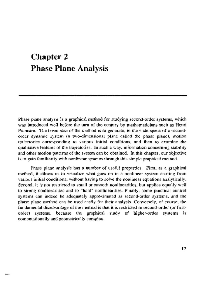 Nonlinear Control Slotine Ch2 | PDF | Nonlinear System | Dynamical System