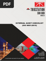 IMS Internal Audit Checklist | PDF | Verification And Validation | Audit