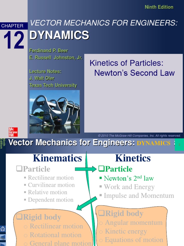 3 MEC420 - Kinetics of Particles - Force - Acc | PDF | Momentum ...