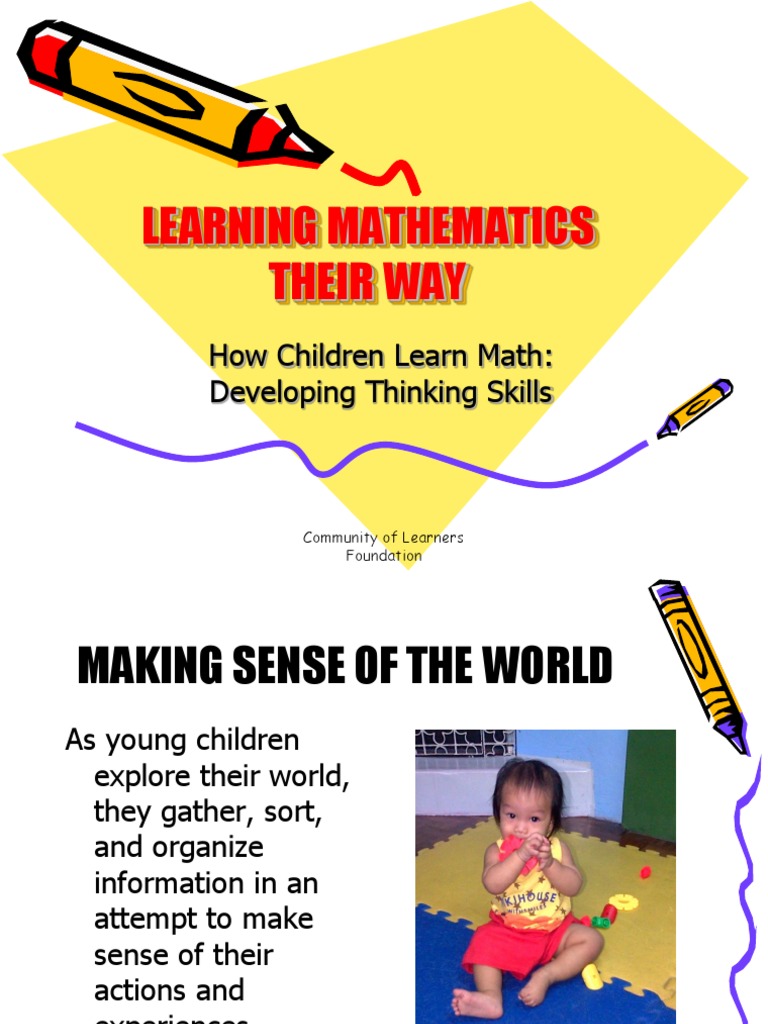 Presentation SG9a - Developing Thinking Skills - How Children Learn ...