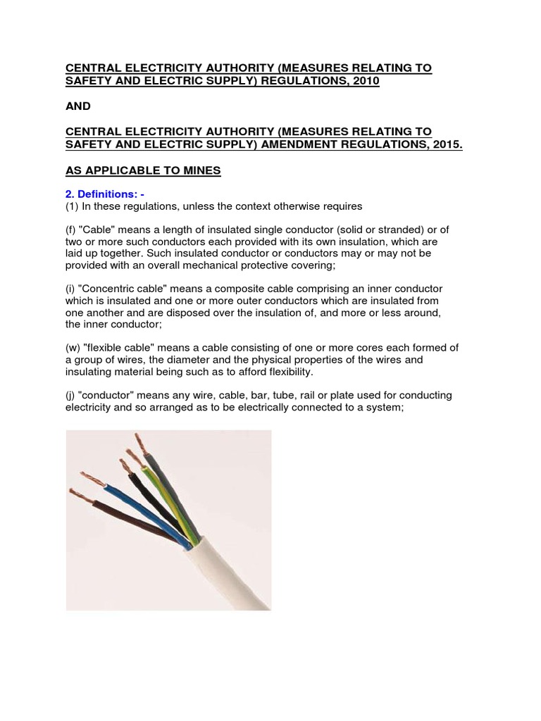 Cea Notes For Mining 513 | PDF | Insulator (Electricity) | Electrical ...