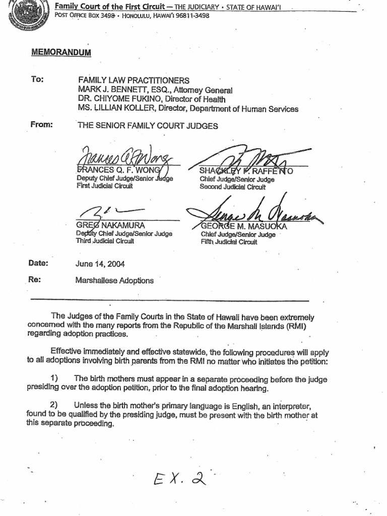 Chief Judge/Senior Judge Second Judicial Circuit | PDF | Circuit Court ...