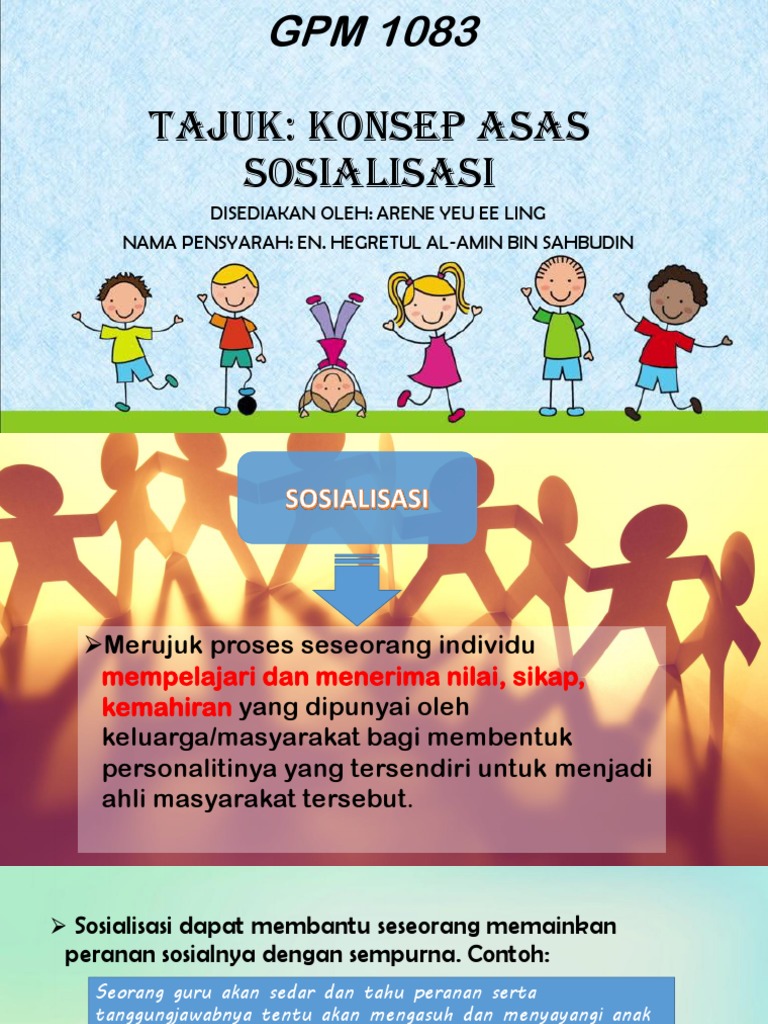 2018,10, Bab 5, Konsep Asas Sosialisasi | PDF