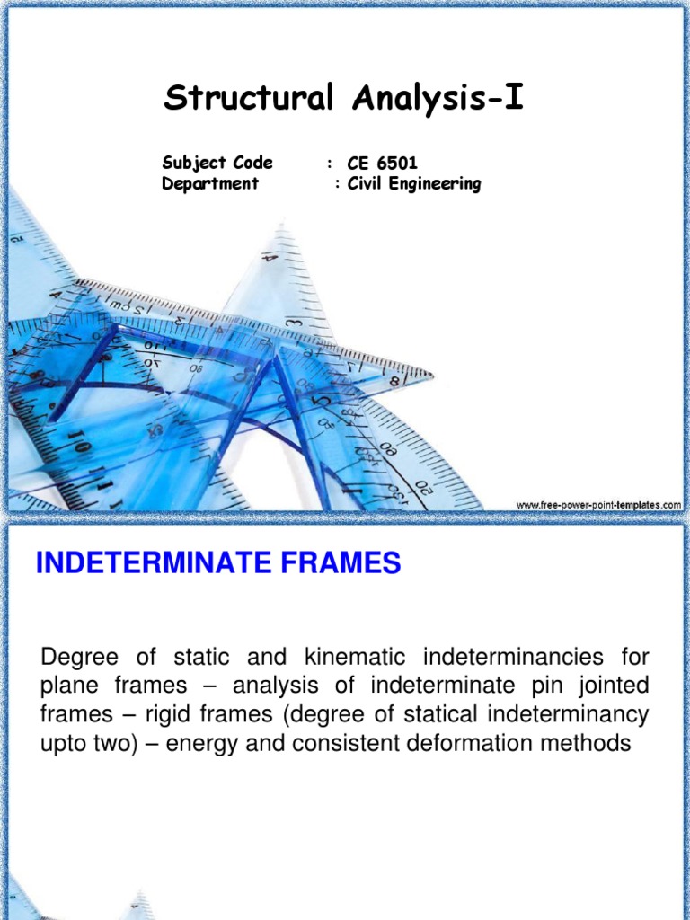 UNIT-1 Structural Analysis-1 220716 | PDF | Structural Analysis | Truss