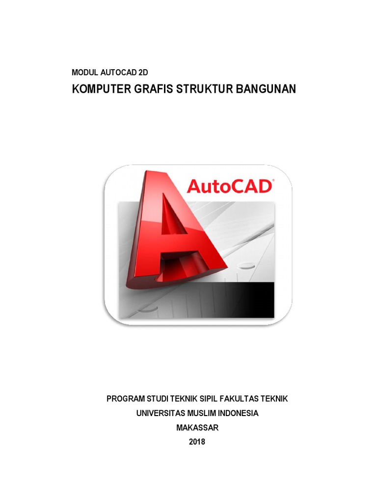 Modul Autocad 2D - 2018 | PDF