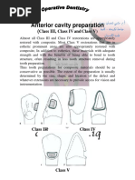 Class III Cavity Preparation DR Talha | PDF | Tooth Enamel | Dentistry ...