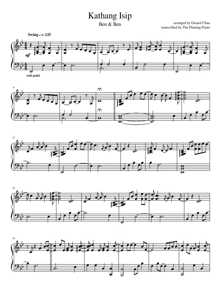 Kathang Isip | PDF | Musical Compositions | Classical Music