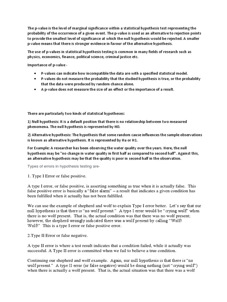 types-of-errors-in-hypothesis-testing-are-pdf-type-i-and-type-ii