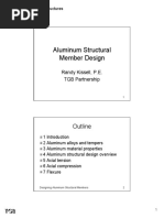 Aluminum Design Manual: Calculation Reference | PDF