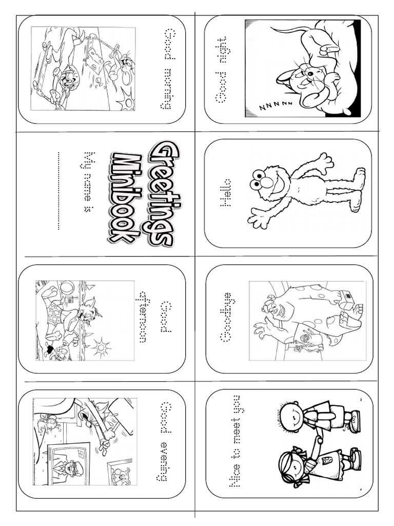 Greetings Minibook | PDF