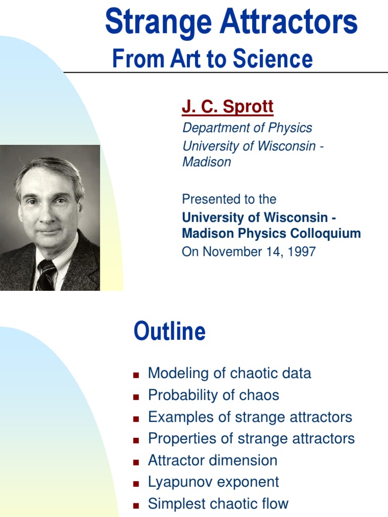 1 Strange Attractors | PDF | Chaos Theory | Attractor