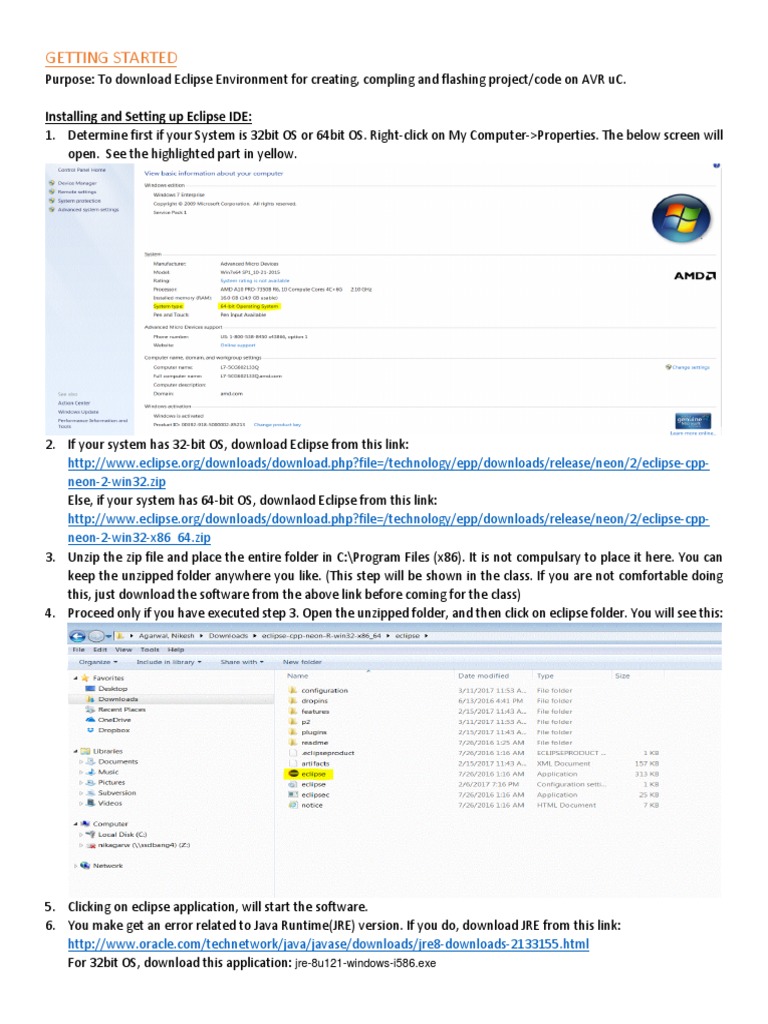 Getting Started With IoT-1 | PDF | Eclipse (Software) | Zip (File Format)