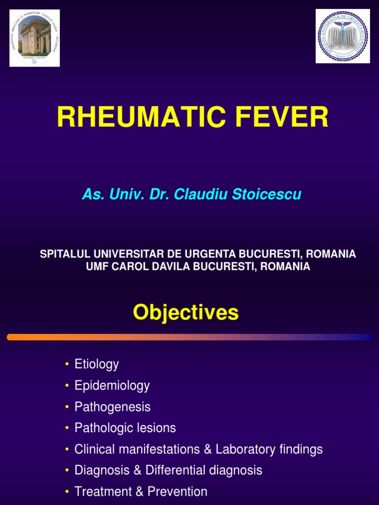 Rheumatic-Fever | PDF | Streptococcus | Rtt