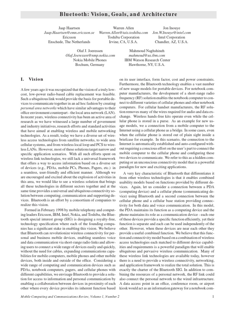 Ha Arts en Bluetooth | PDF | Technology & Engineering