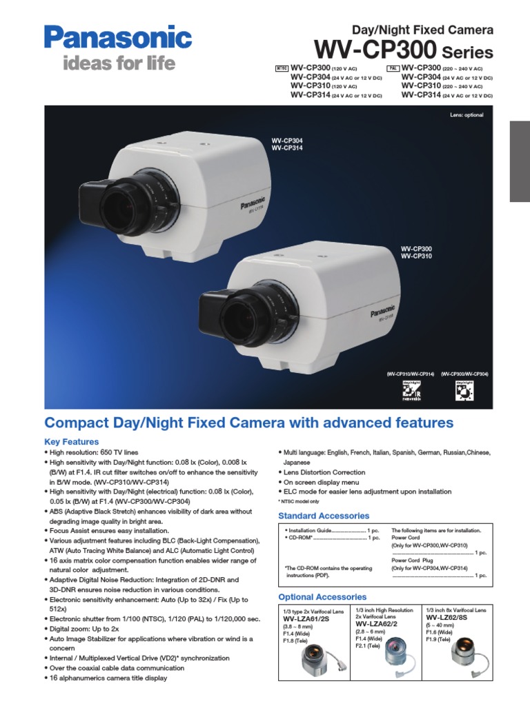 WV Cameras | PDF | Image Resolution | Camera