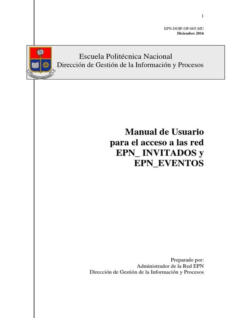 Manual de Acceso a Redes EPN | PDF | Red de computadoras | Internet