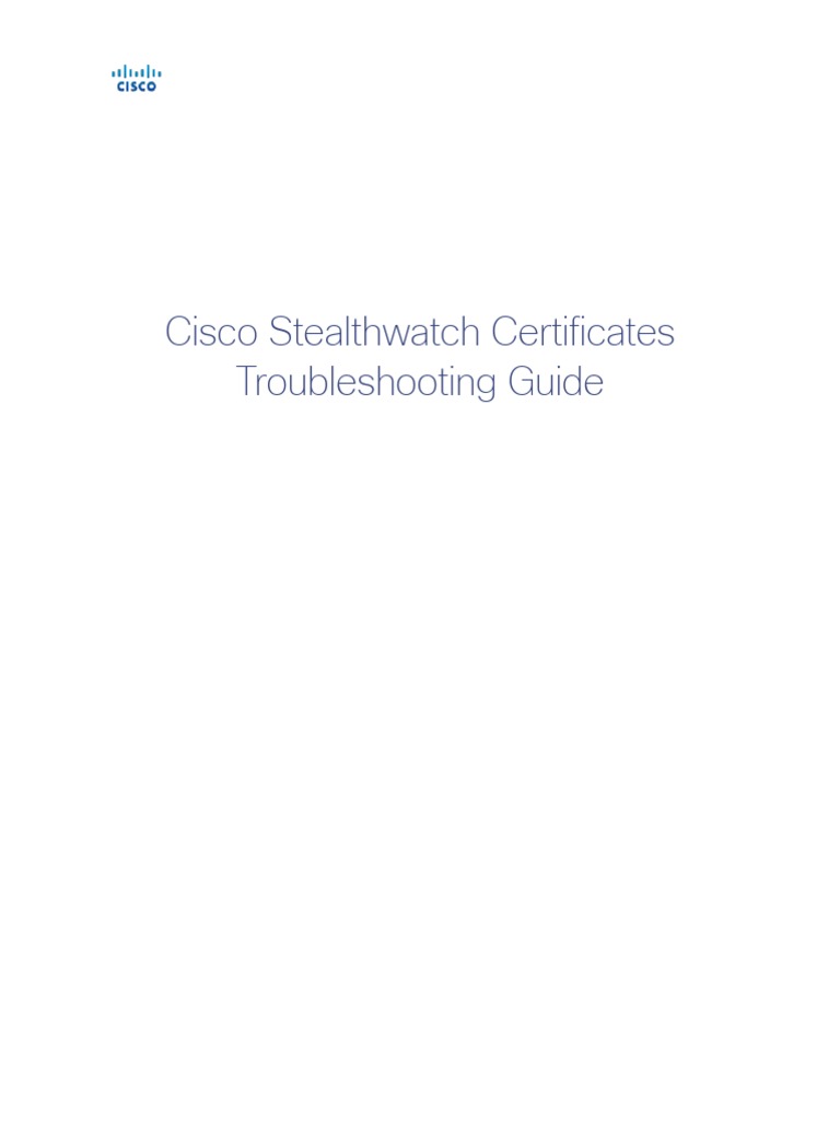 Certificates Troubleshooting Guide | PDF | Public Key Certificate ...