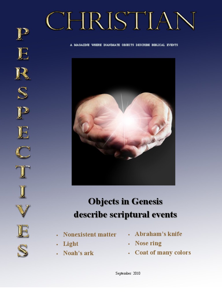 Christian Perspectives - Sept 10 | PDF | Isaac | Abraham