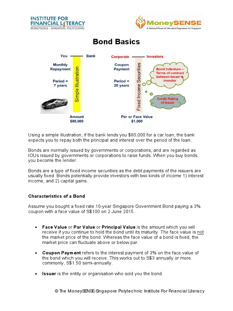 Bond Basics: Characteristics of A Bond | PDF