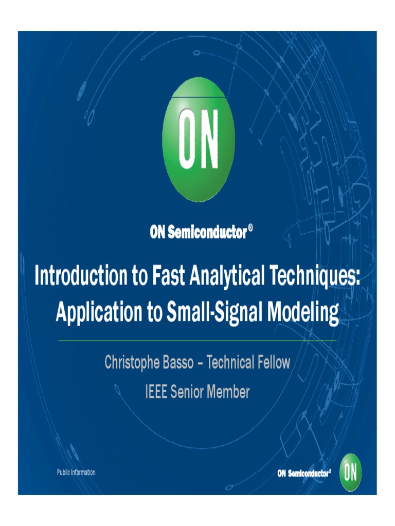 Fast Analytical Techniques | PDF | Signal Processing | Electrical Circuits