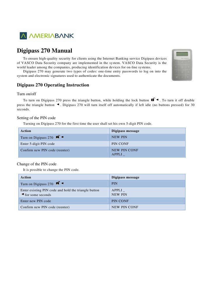 DP270 Instructions Eng | PDF | Personal Identification Number | Password