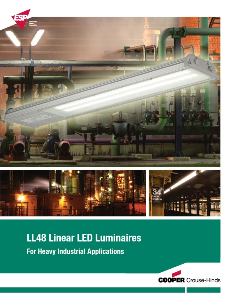 3.1 LL48 Brochure (English) | PDF | Fluorescent Lamp | Light Emitting Diode
